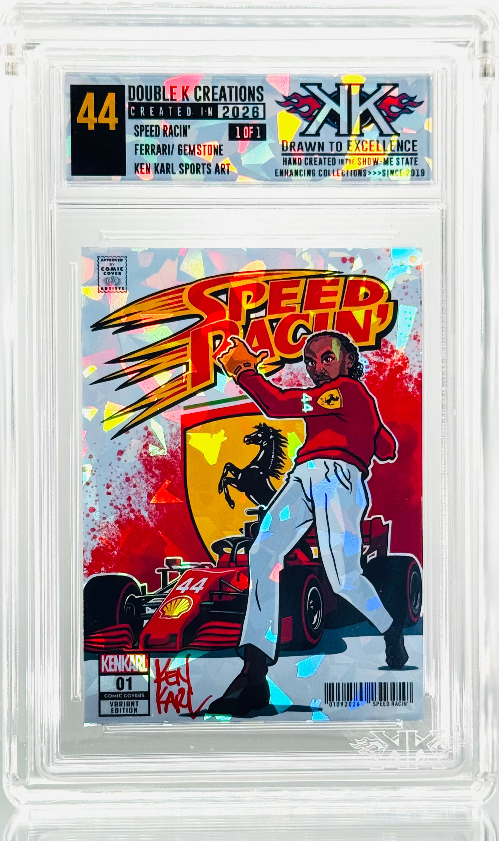 SPEED RACIN' 1:1:10 art pieces – Ken Karl Sports Art