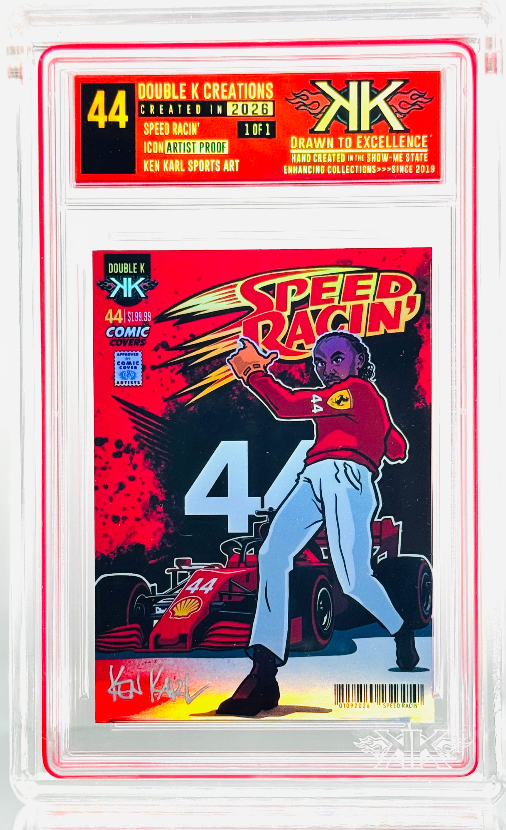 SPEED RACIN' 1:1:10 art pieces – Ken Karl Sports Art