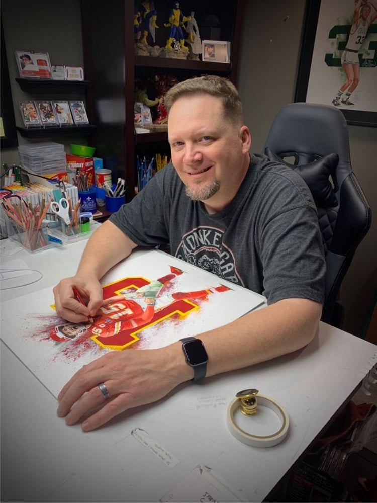 About the Artist – Ken Karl Sports Art